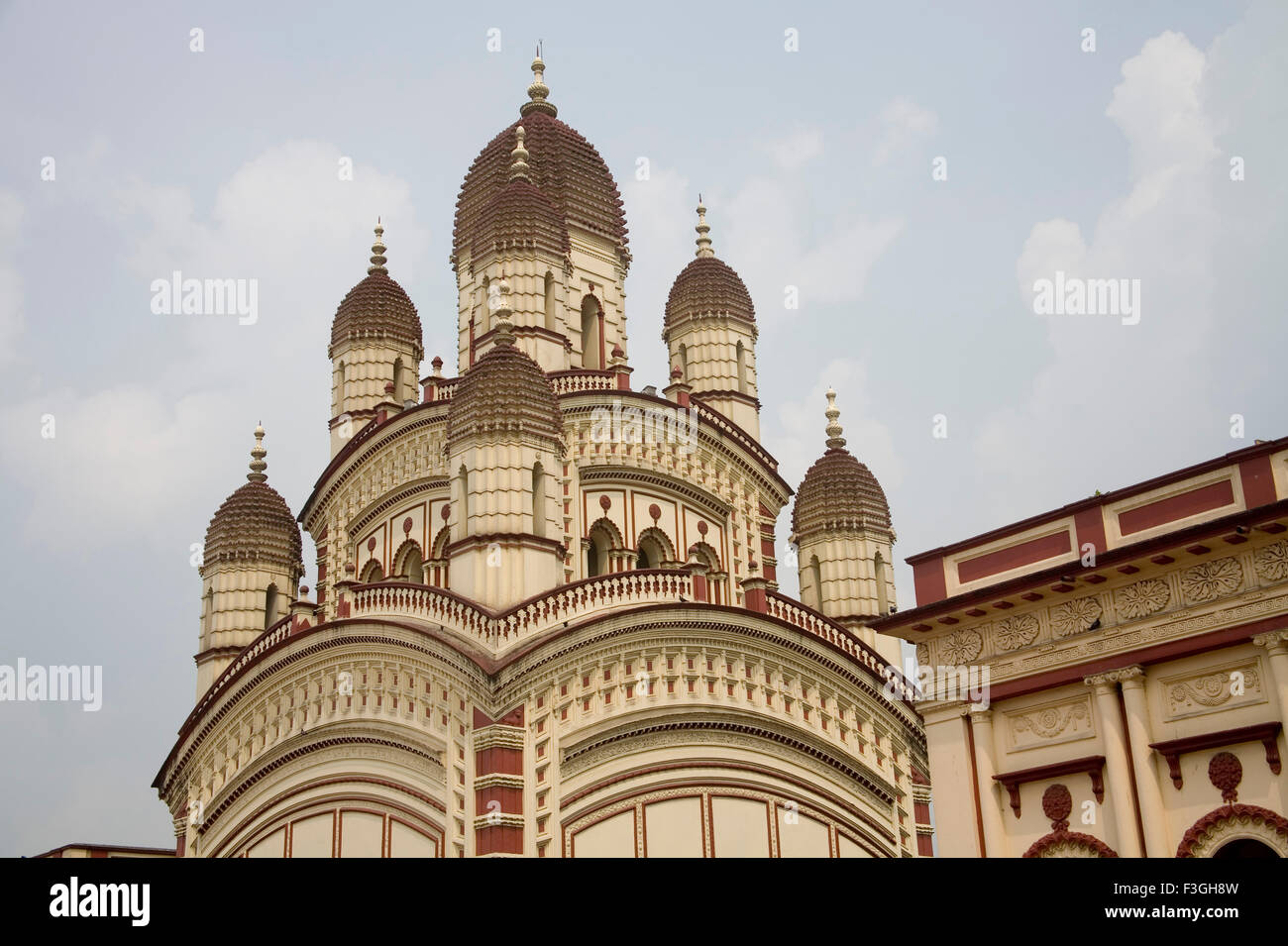 Dakshineshwar Kali Temple Calcutta Kolkata West Bengal India Stock ...