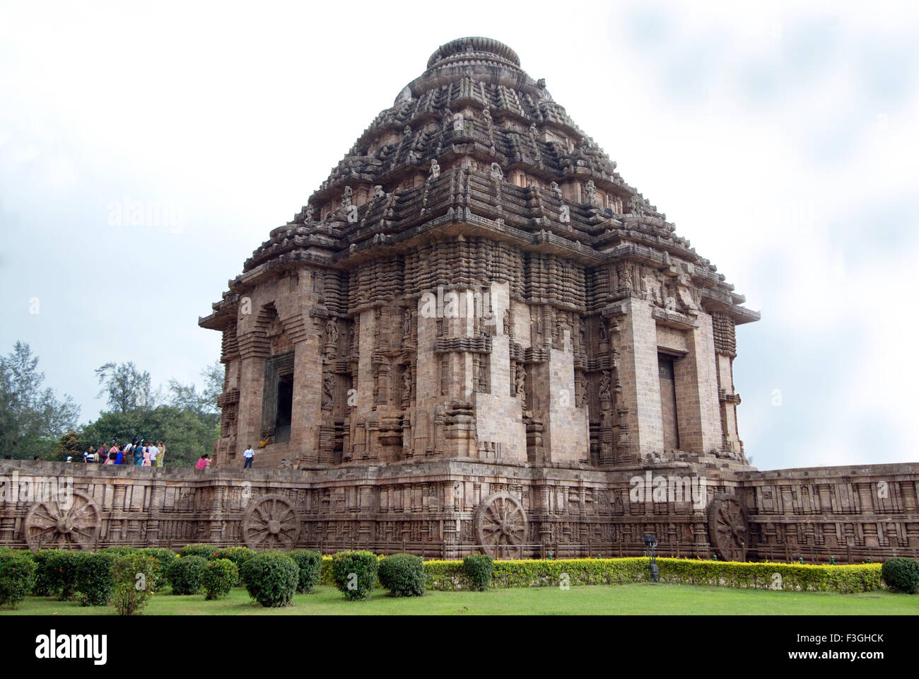 Konarak sun temple ; Konarak ; Bhubaneswar ; Orissa; India Stock Photo ...
