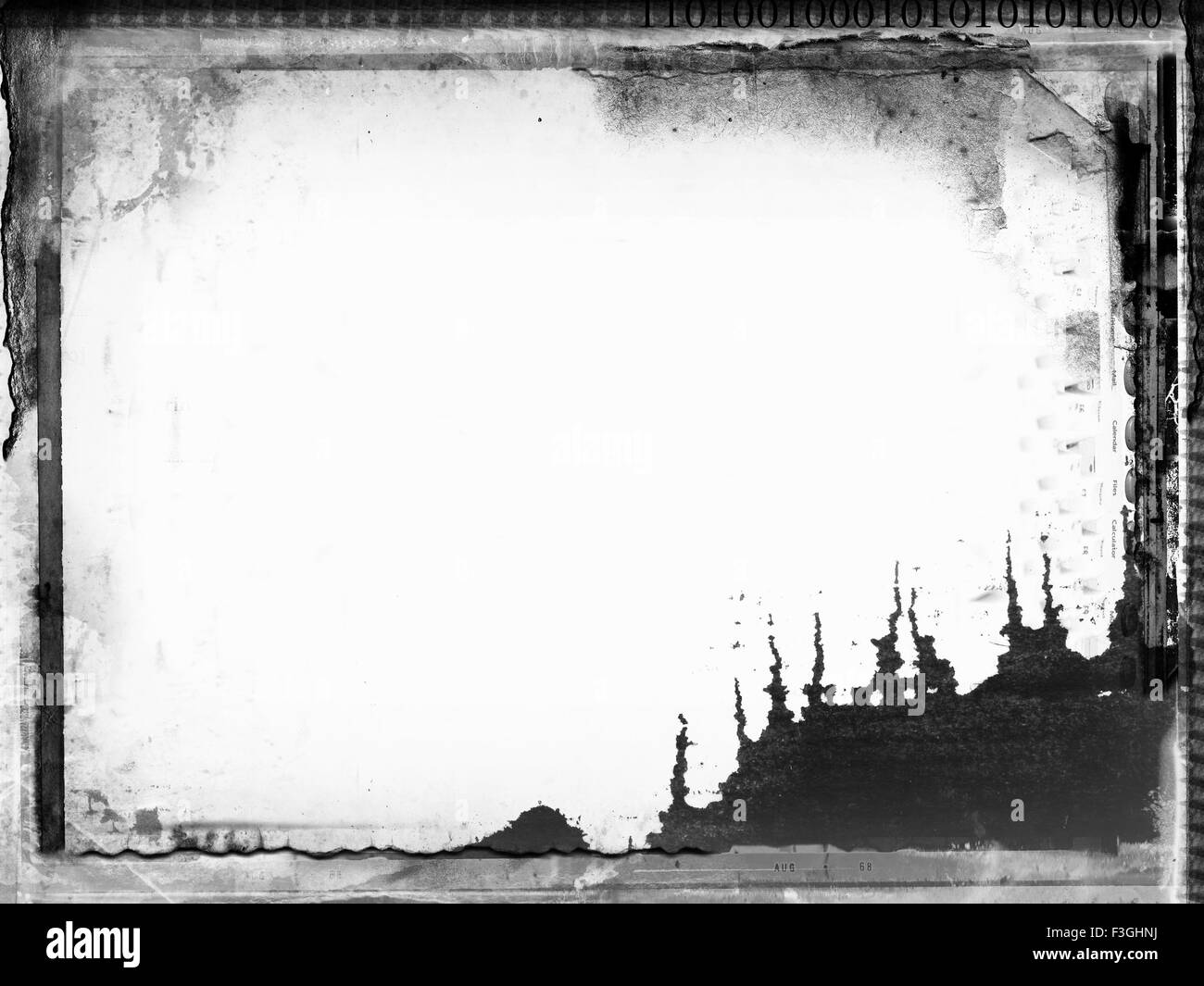 Grunge Frame Or Distressed Grunge Texture . Large High Detailed ...