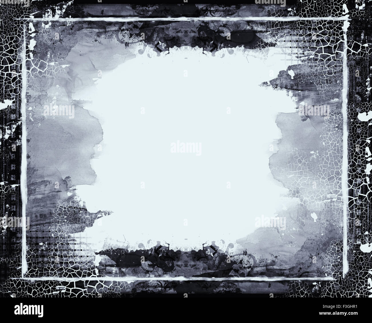 Grunge Frame Or Distressed Grunge Texture . Large High Detailed ...