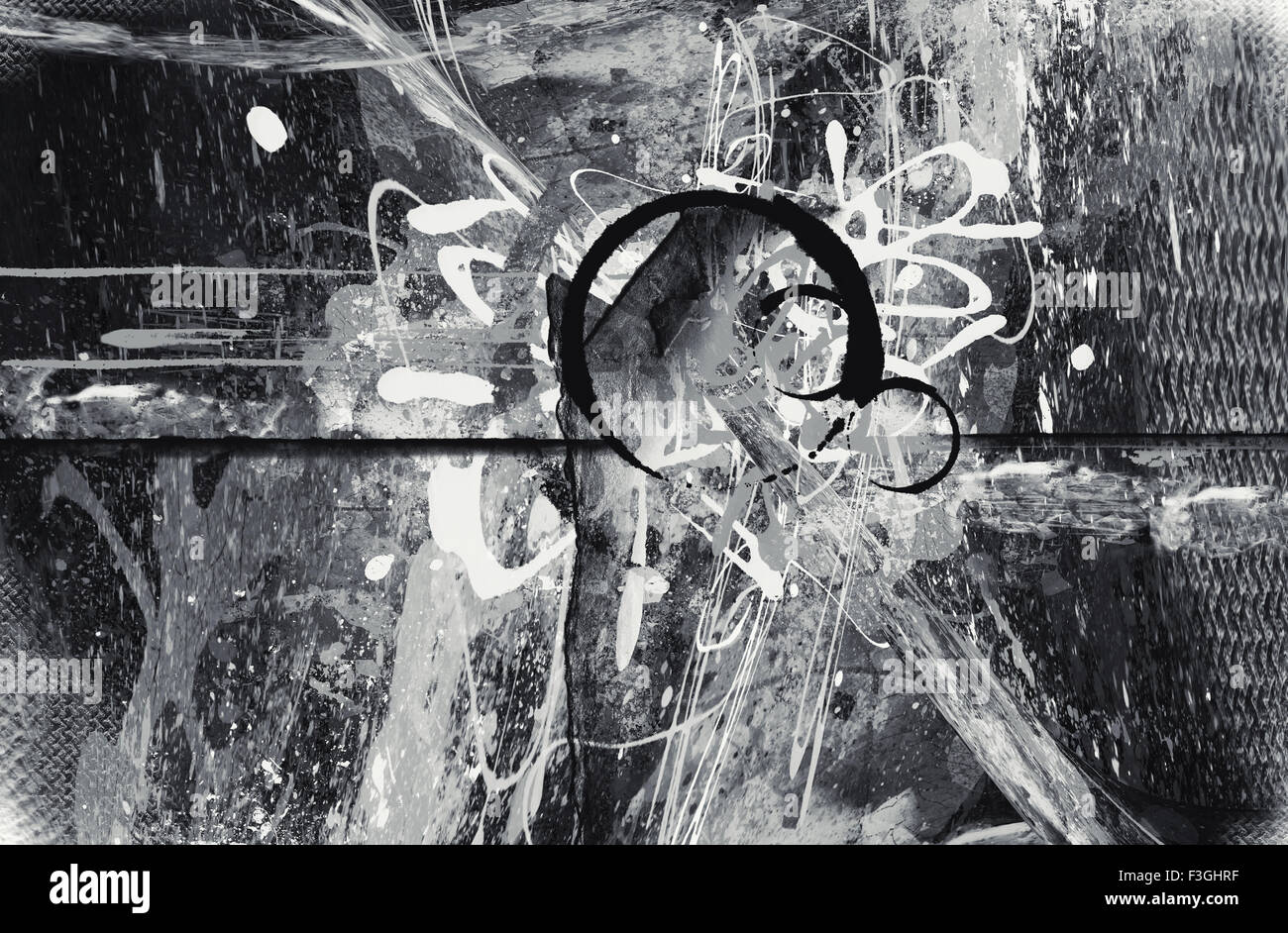 Grunge abstract textured collage Stock Photo - Alamy