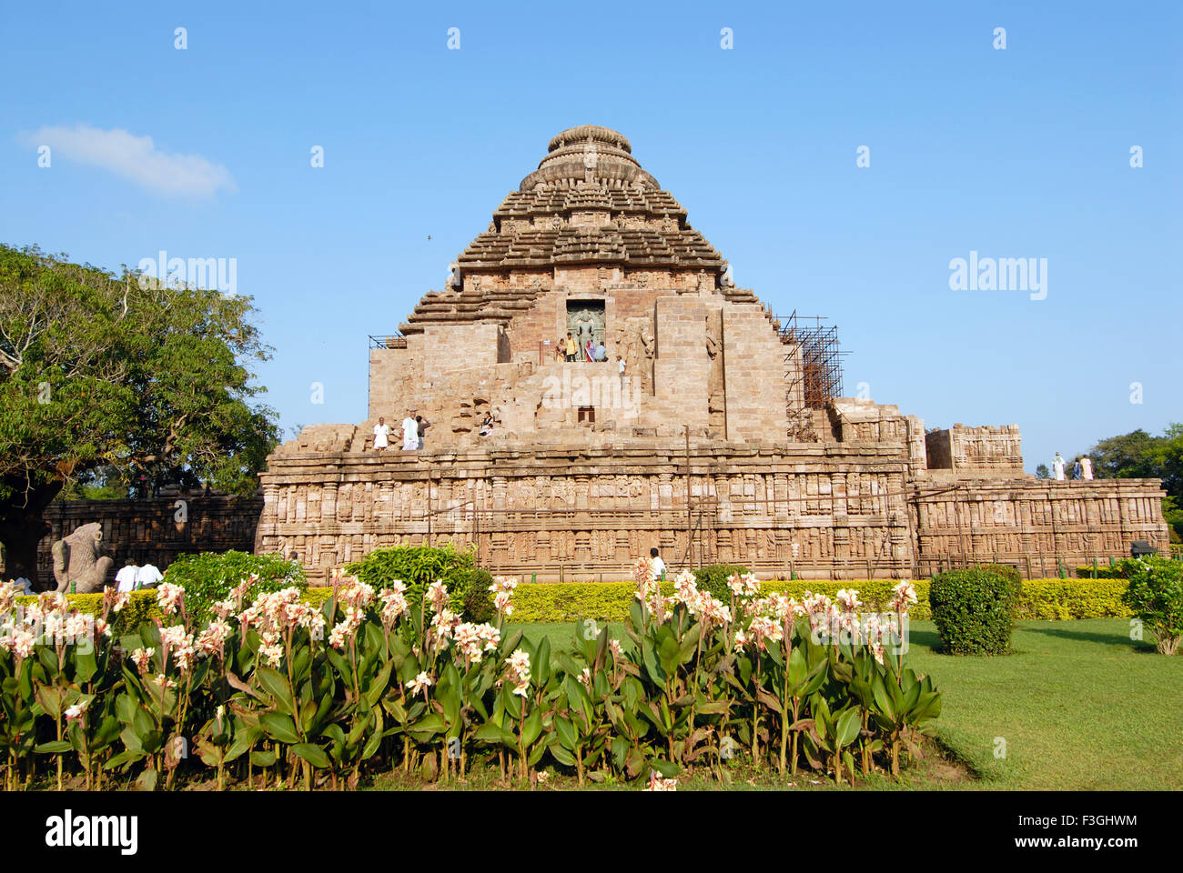 Konarak sun temple ; Konarak ; Bhubaneswar ; Orissa ; India Stock Photo ...