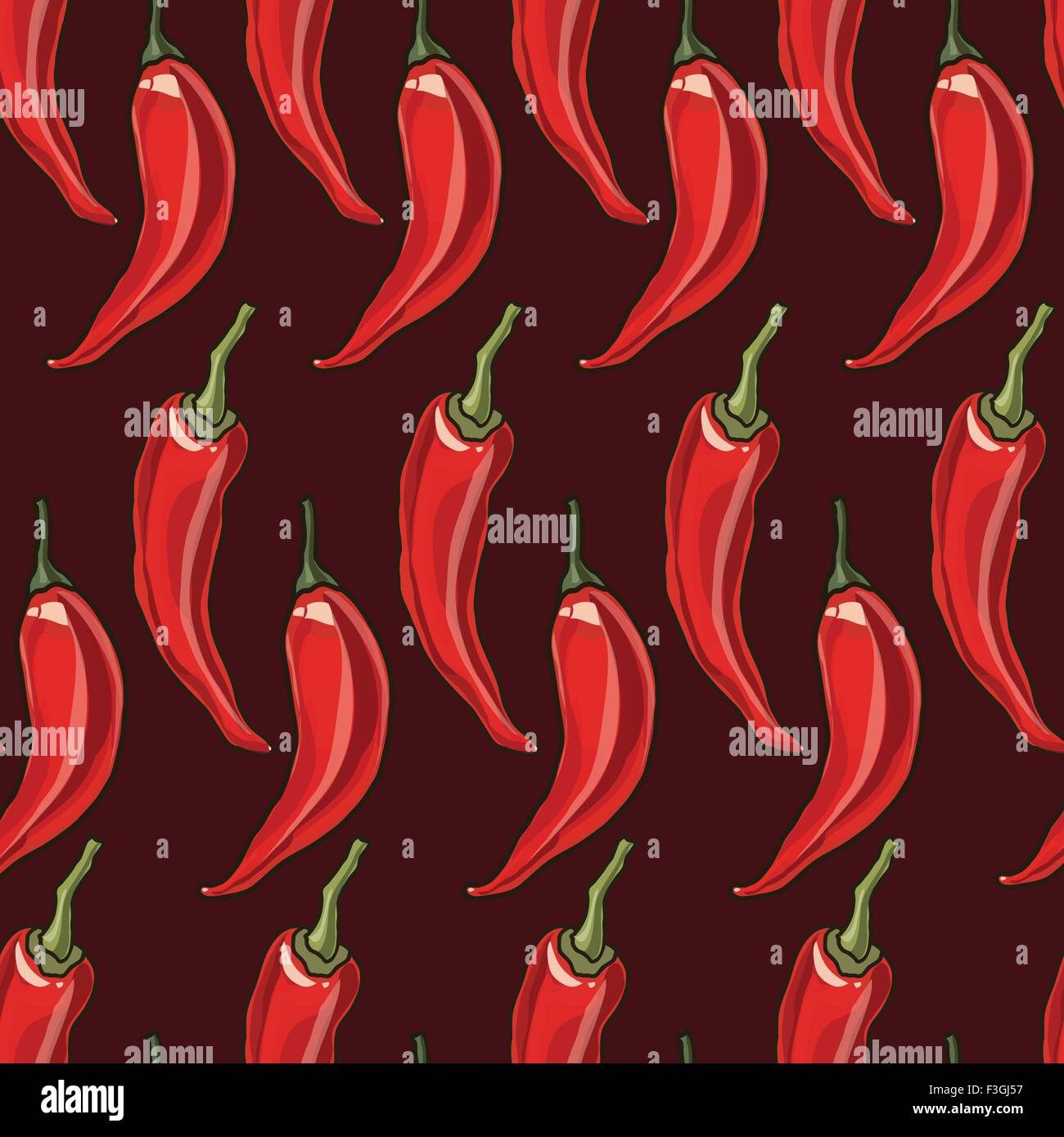 Seamless chili pepper background Stock Vector Image & Art - Alamy
