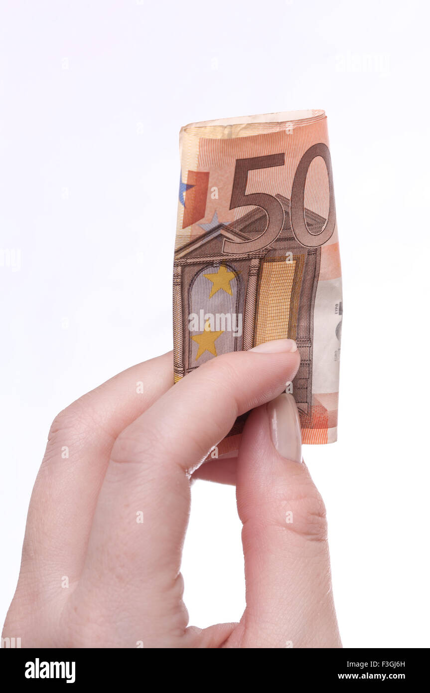 50 euro bill hi-res stock photography and images - Alamy