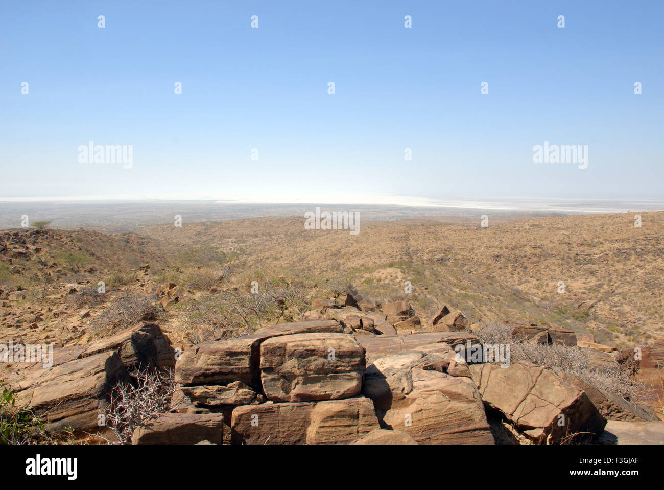 Kala dunger (black hill) ; Kutch ; Gujarat ; India Stock Photo - Alamy