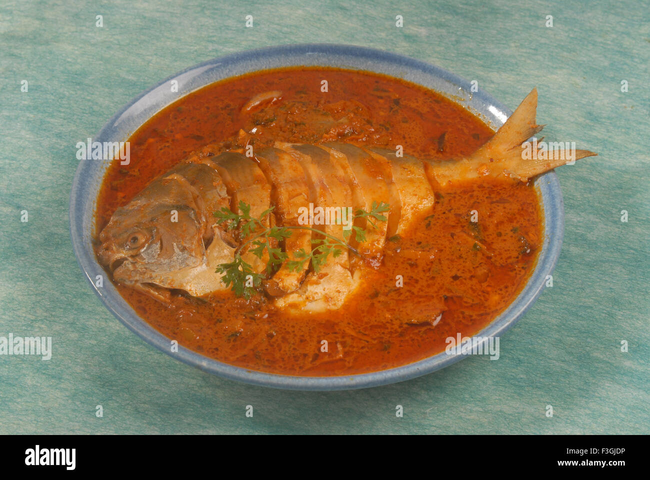Fish curry plate hi-res stock photography and images - Alamy
