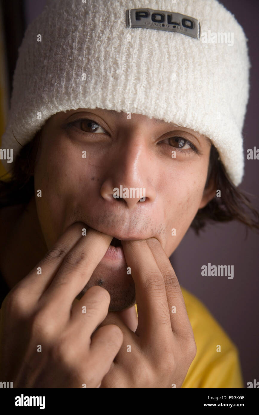 Whistling boy hi-res stock photography and images - Alamy