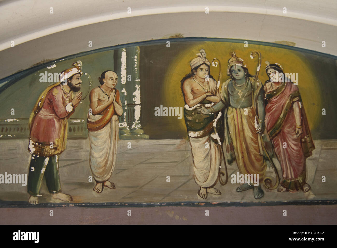 Inside Nagappa Chettier house ; Kanadukethan ; Chettinad ; Karaikudi ...