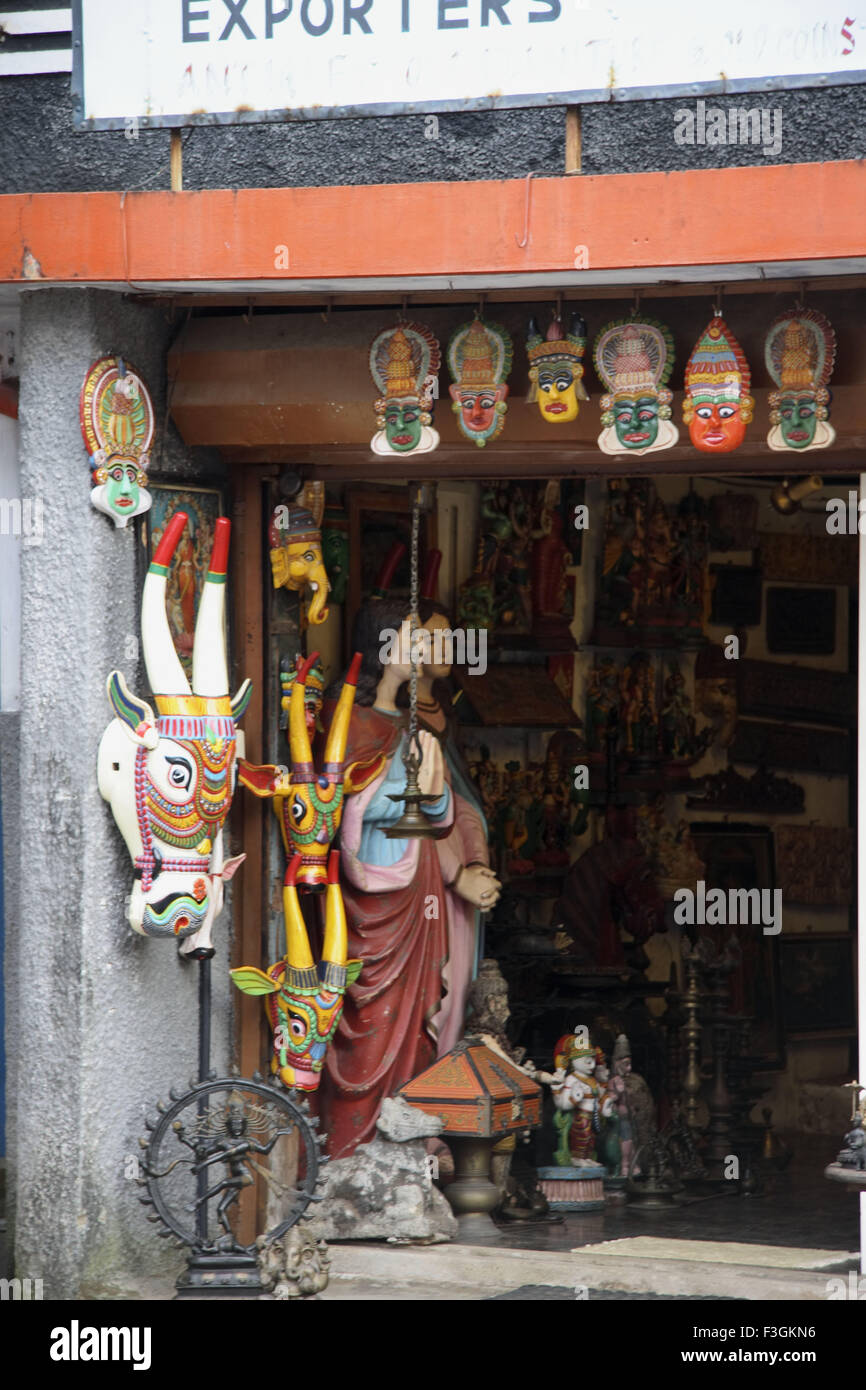 Jew street shop ; Kochi ; Kerala ; India Stock Photo - Alamy