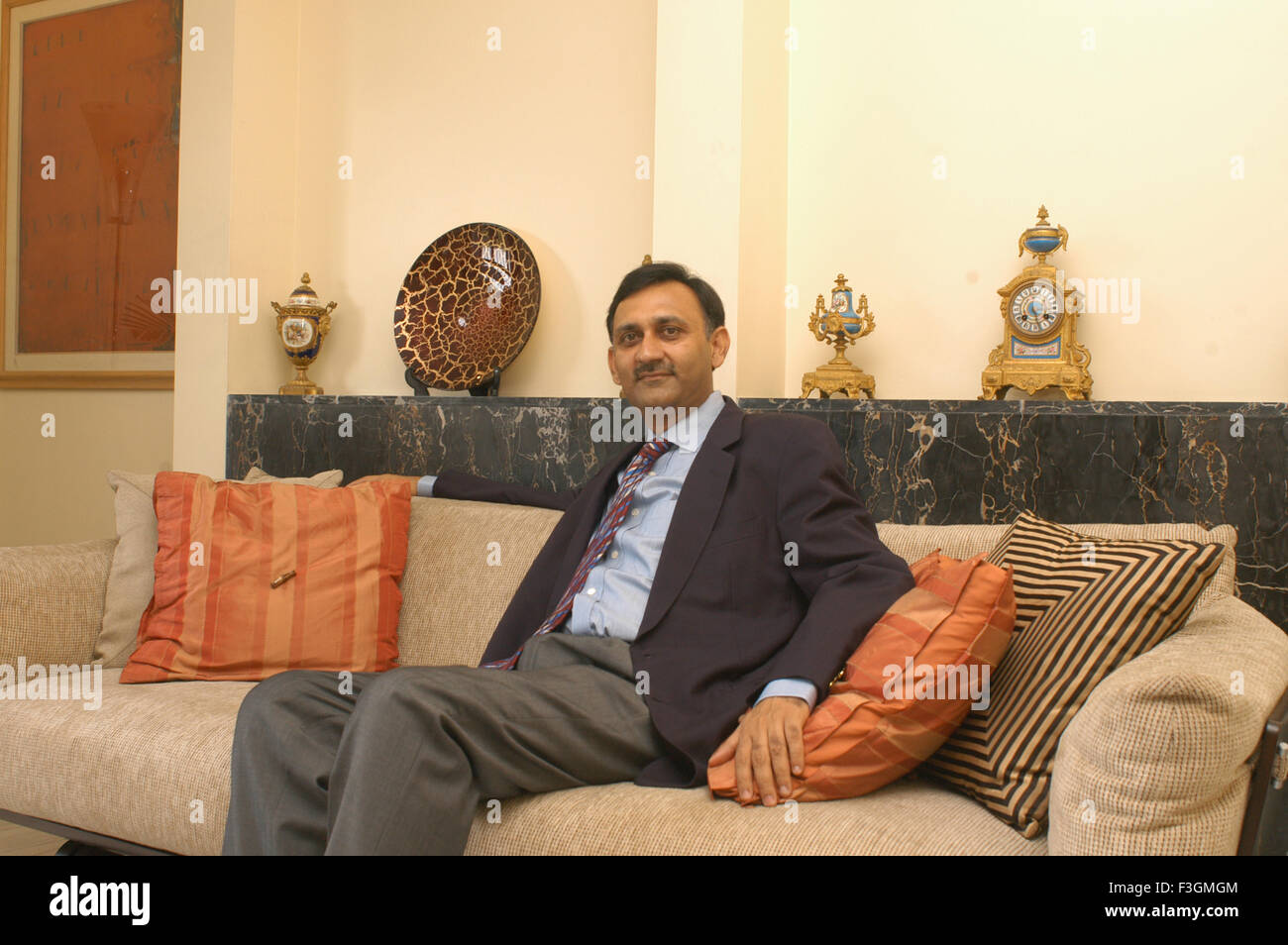 Rajeev Jhawar Jt. Managing Director Usha Martin NO MR Stock Photo - Alamy