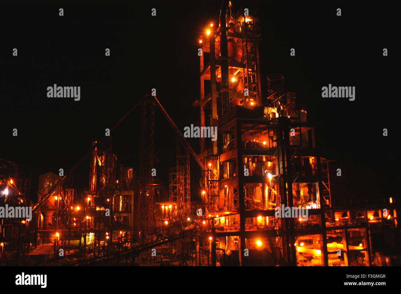 Cement factory, Umbadoh, Thangskai, Meghalaya, North Eastern State ...