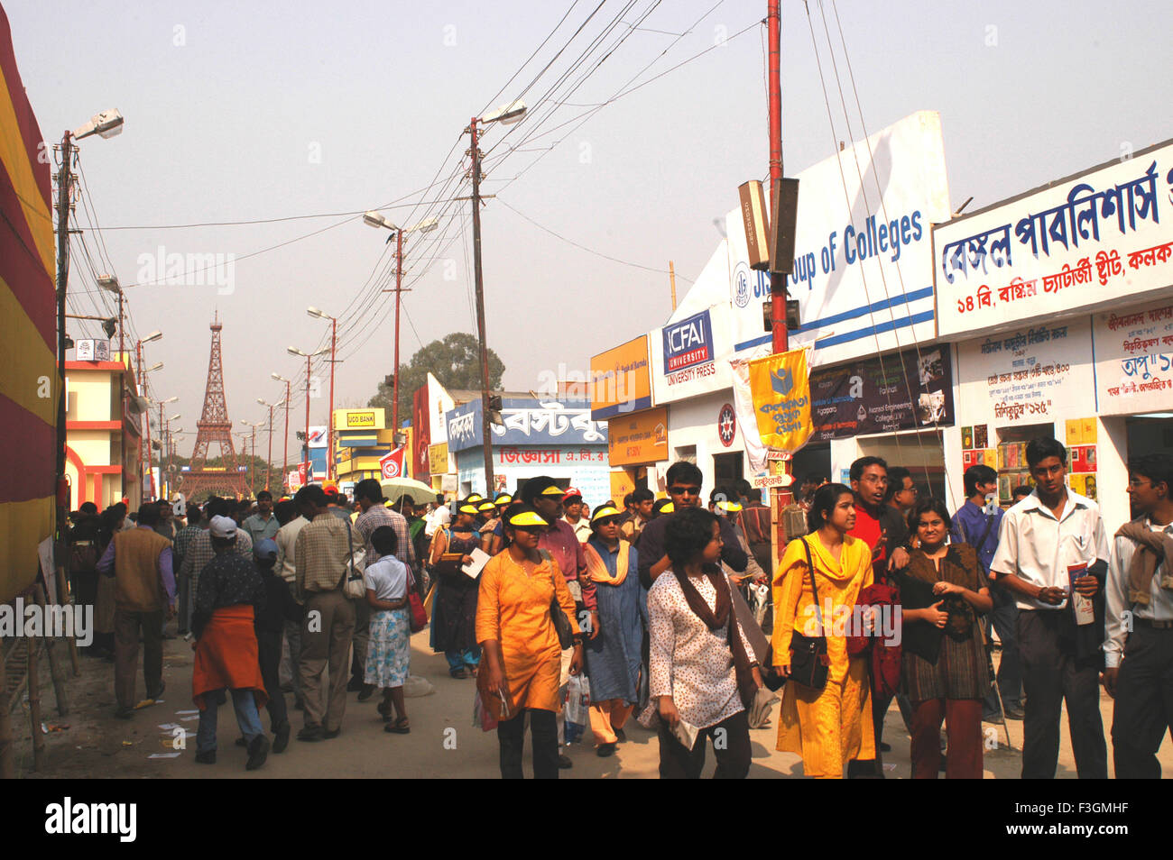 Kolkata Book Fair crowd, Calcutta, Kolkata, West Bengal, India, Asia ...