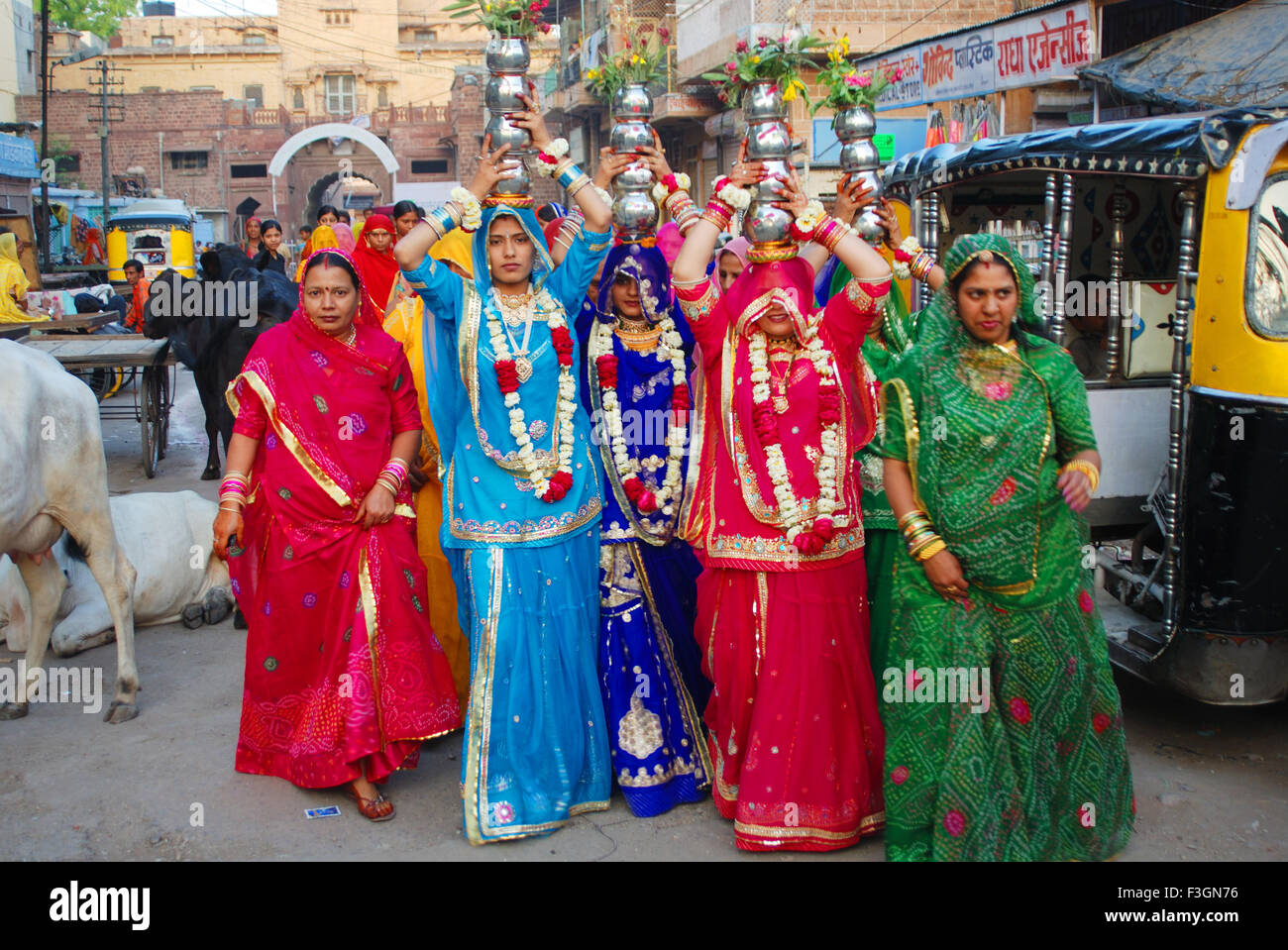 Gangaur festival hi-res stock photography and images - Alamy