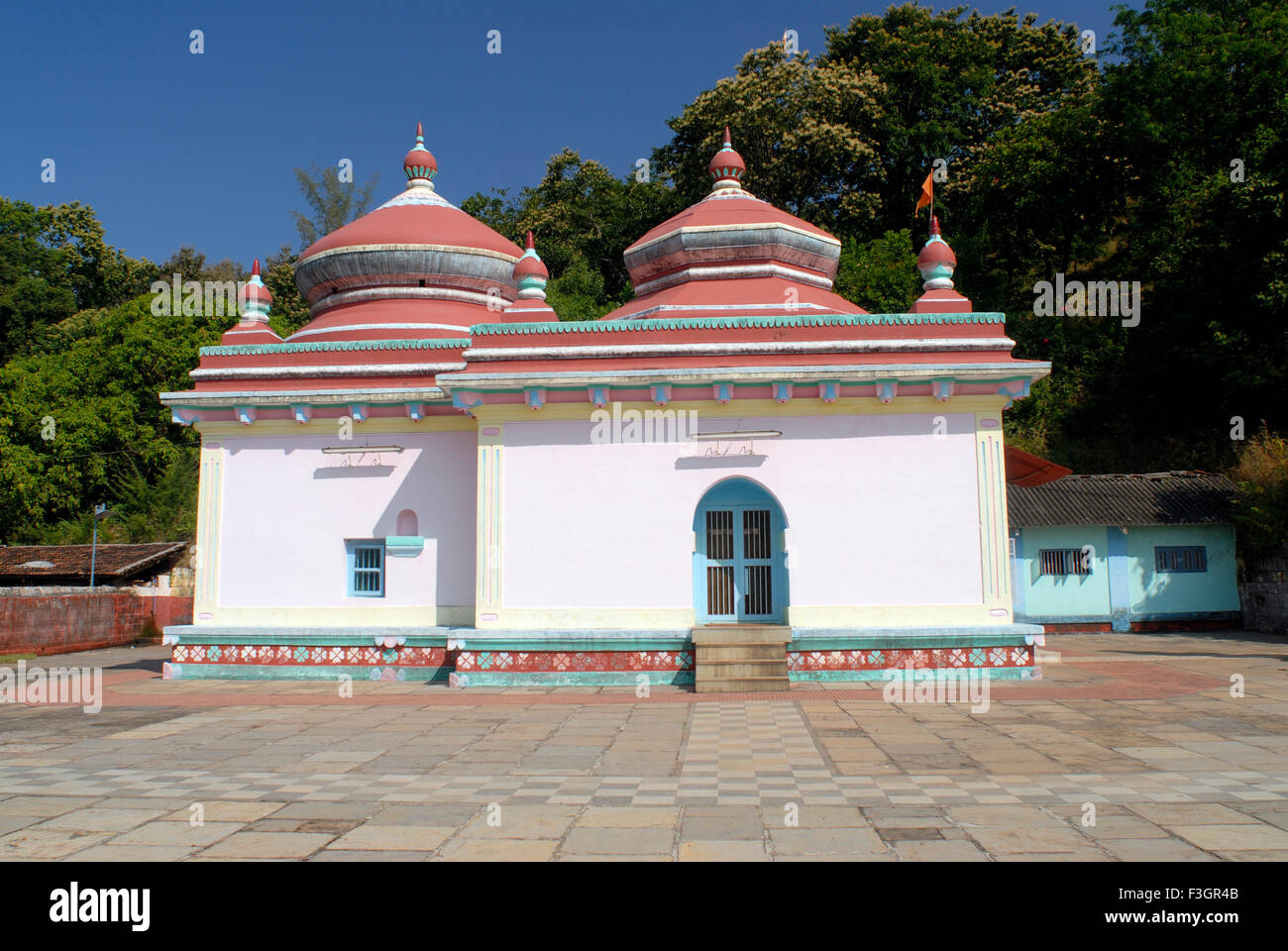 Hedvis dasbhuja Ganesh temple ; Taluka Guhagar ; District Ratnagiri ...