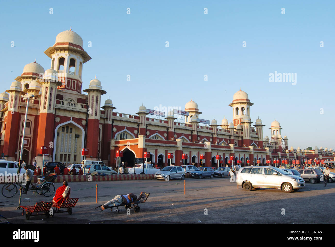 Charbag railway station ; Lucknow ; Uttar Pradesh ; India Stock Photo ...