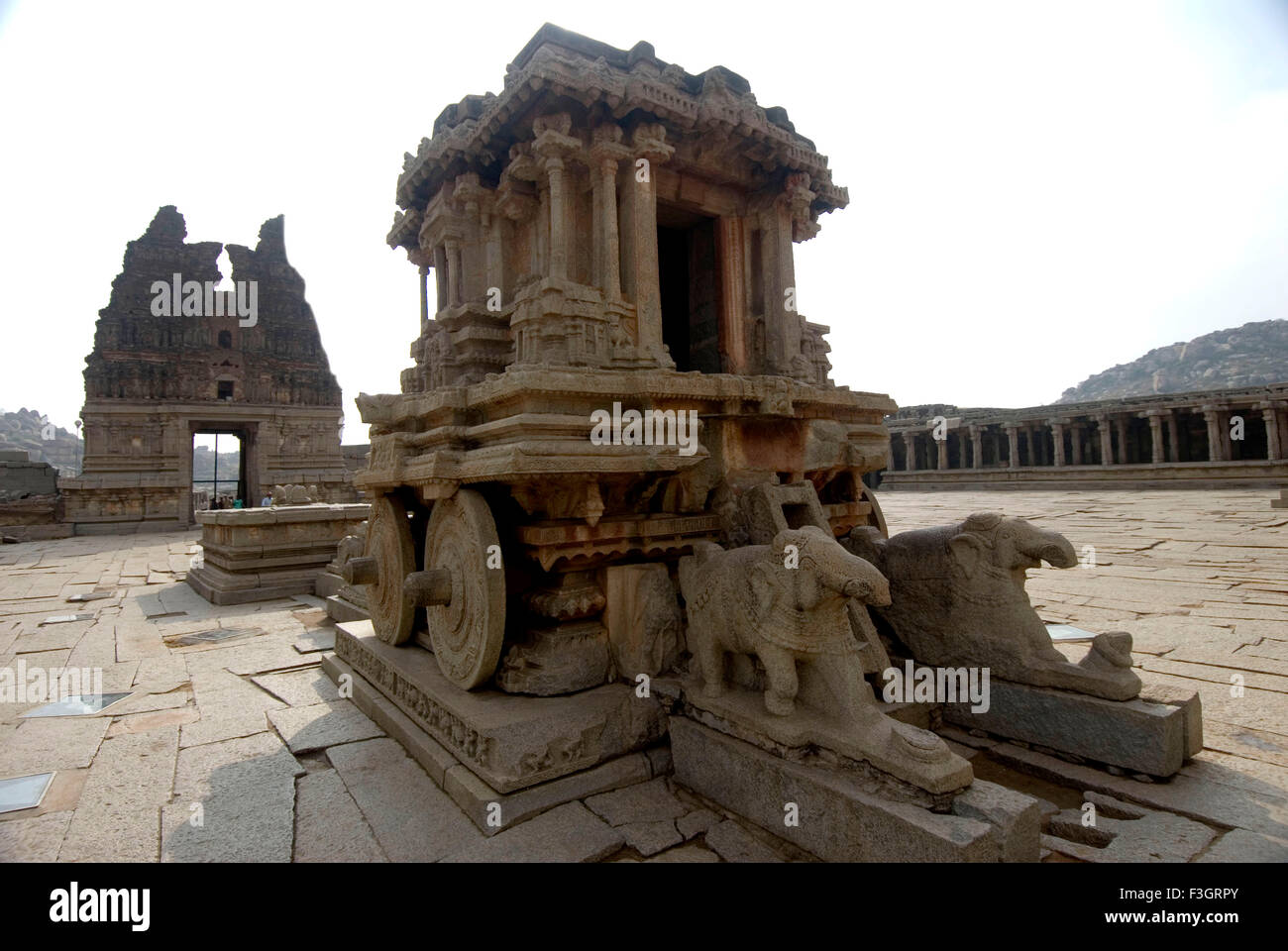 Hampi ratha vitthala temple hi-res stock photography and images - Alamy