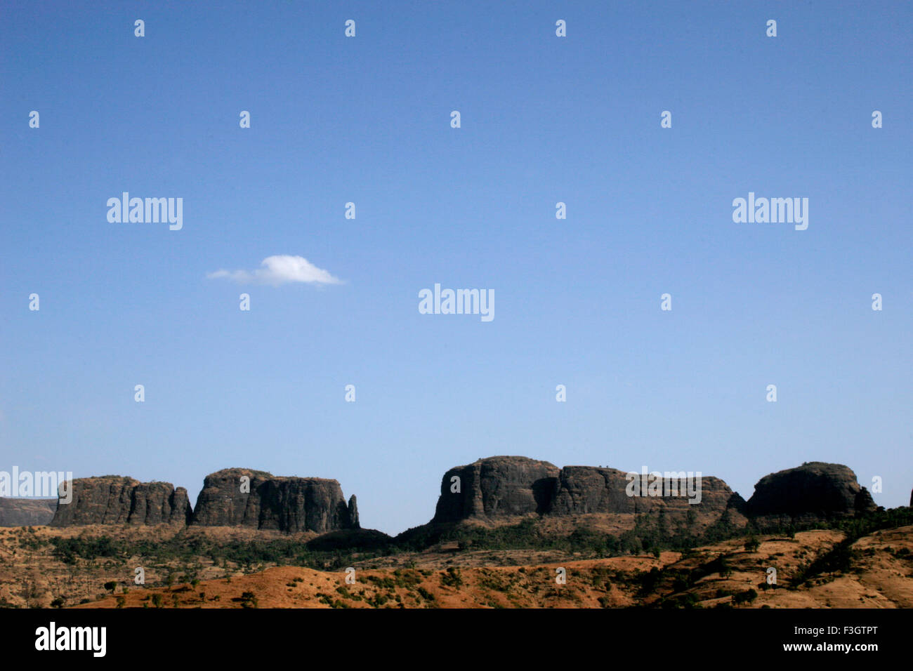 Western Ghats ; Trimbak ; Nashik ; Maharashtra ; India , Asia Stock ...