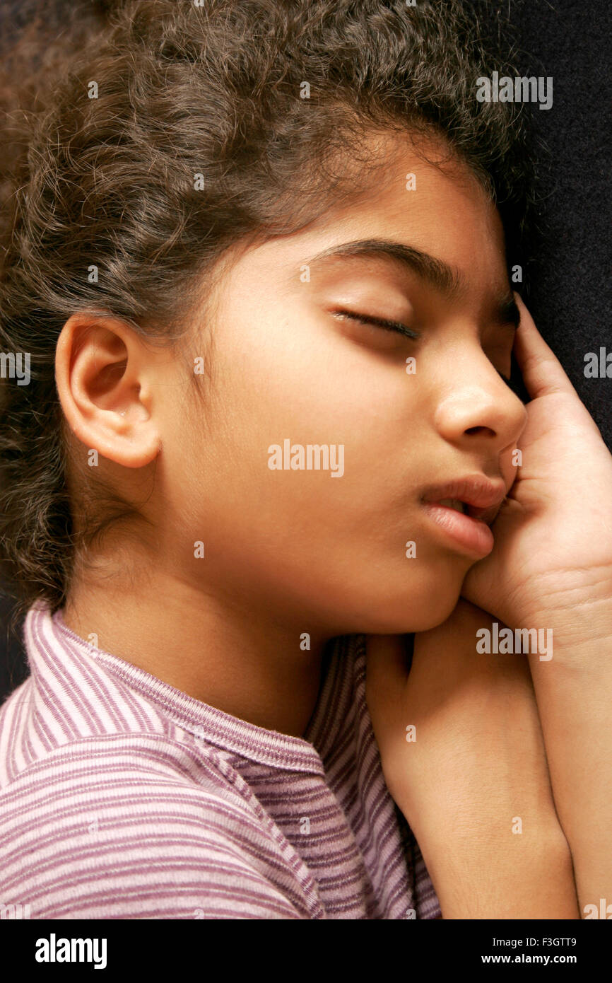 Ten year old asleep hi-res stock photography and images - Alamy