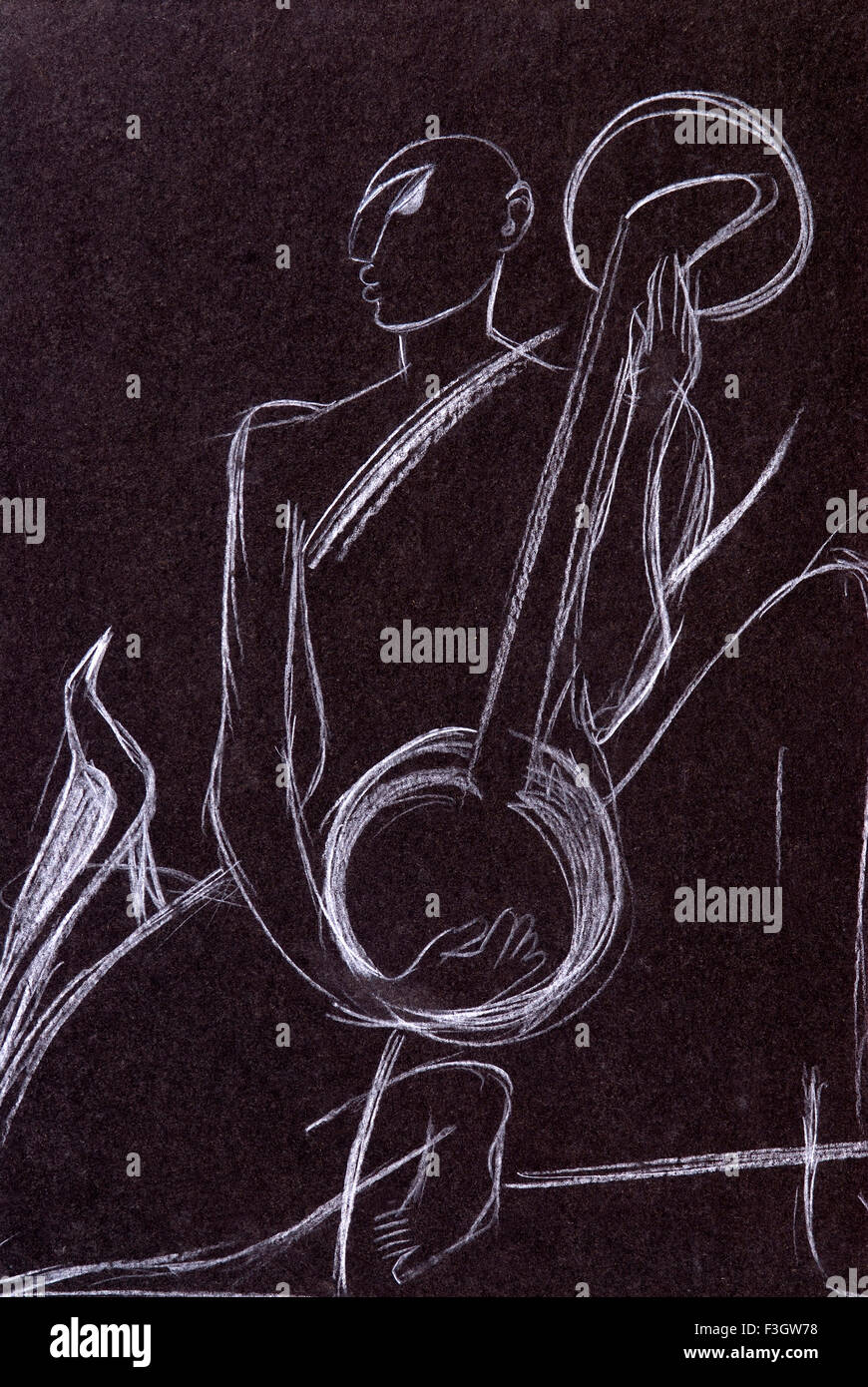 Pencil Drawings Of Music