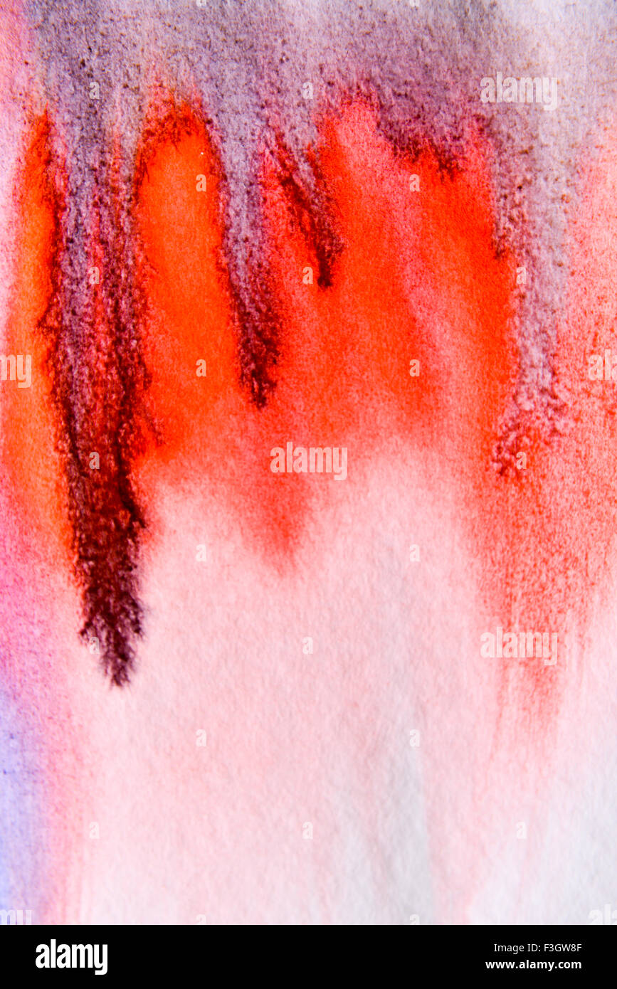 Dripping Ink on Paper Stock Photo - Alamy