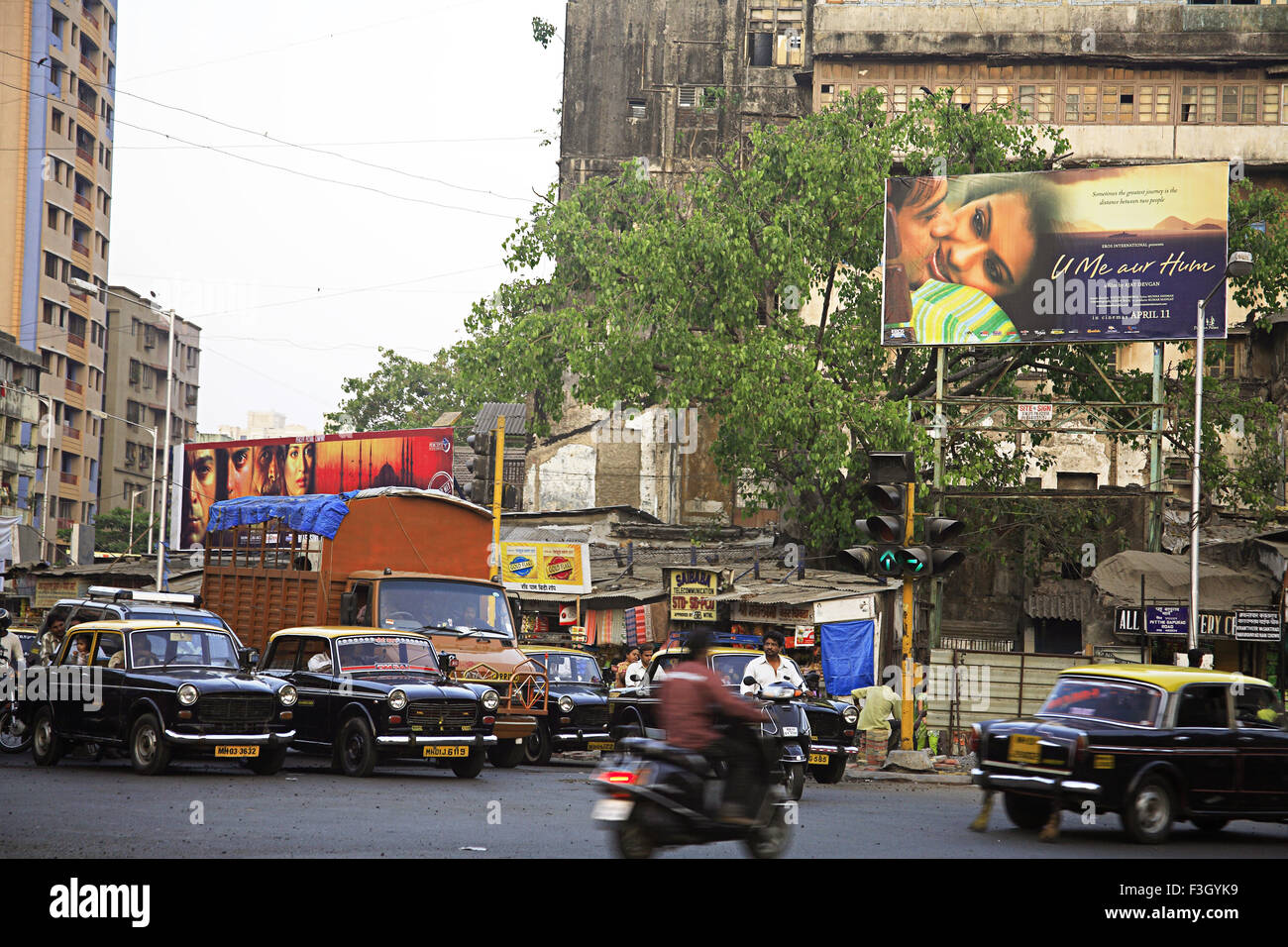 Film poster at Krantiveer Vasantrao Narayanrao Naik Chowk called as ...