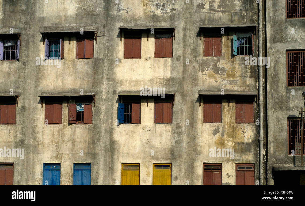 Windows of building ; Mulund ; Bombay ; Mumbai ; India Stock Photo - Alamy