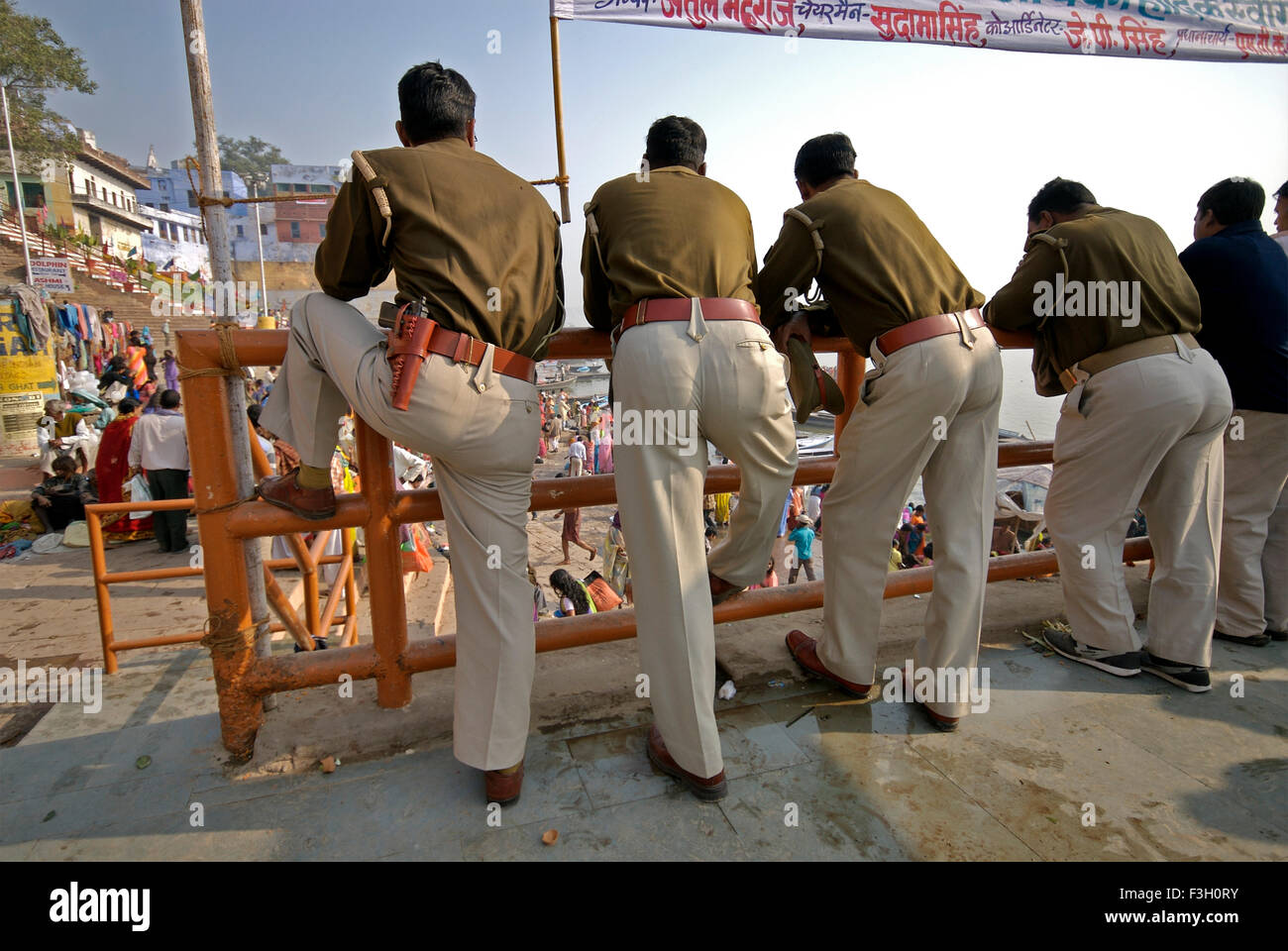 Four policemen hi-res stock photography and images - Alamy