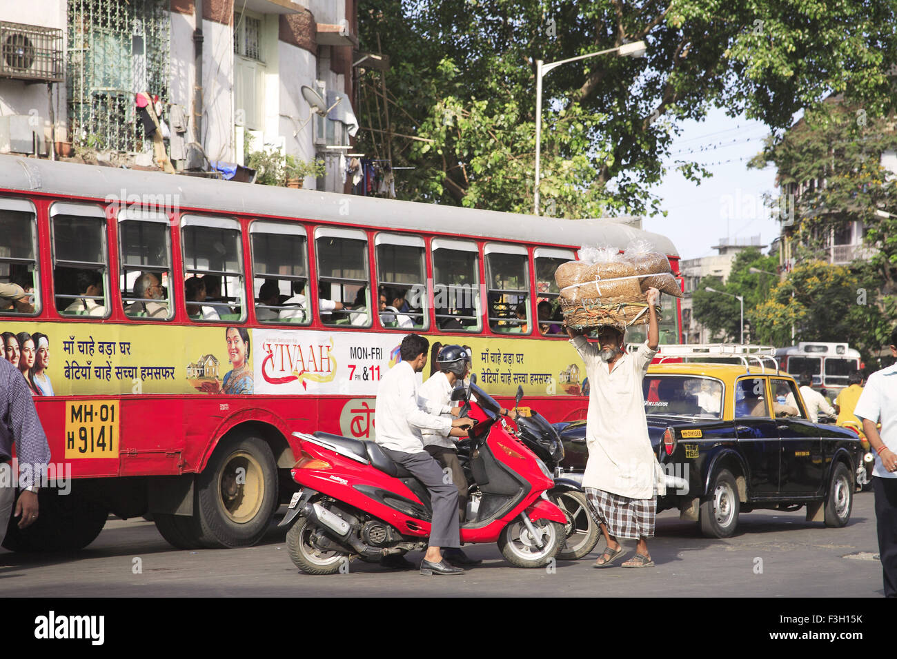 Road transport ; Sardar Vallabhbhai Patel road ; Grant road ; Bombay ...