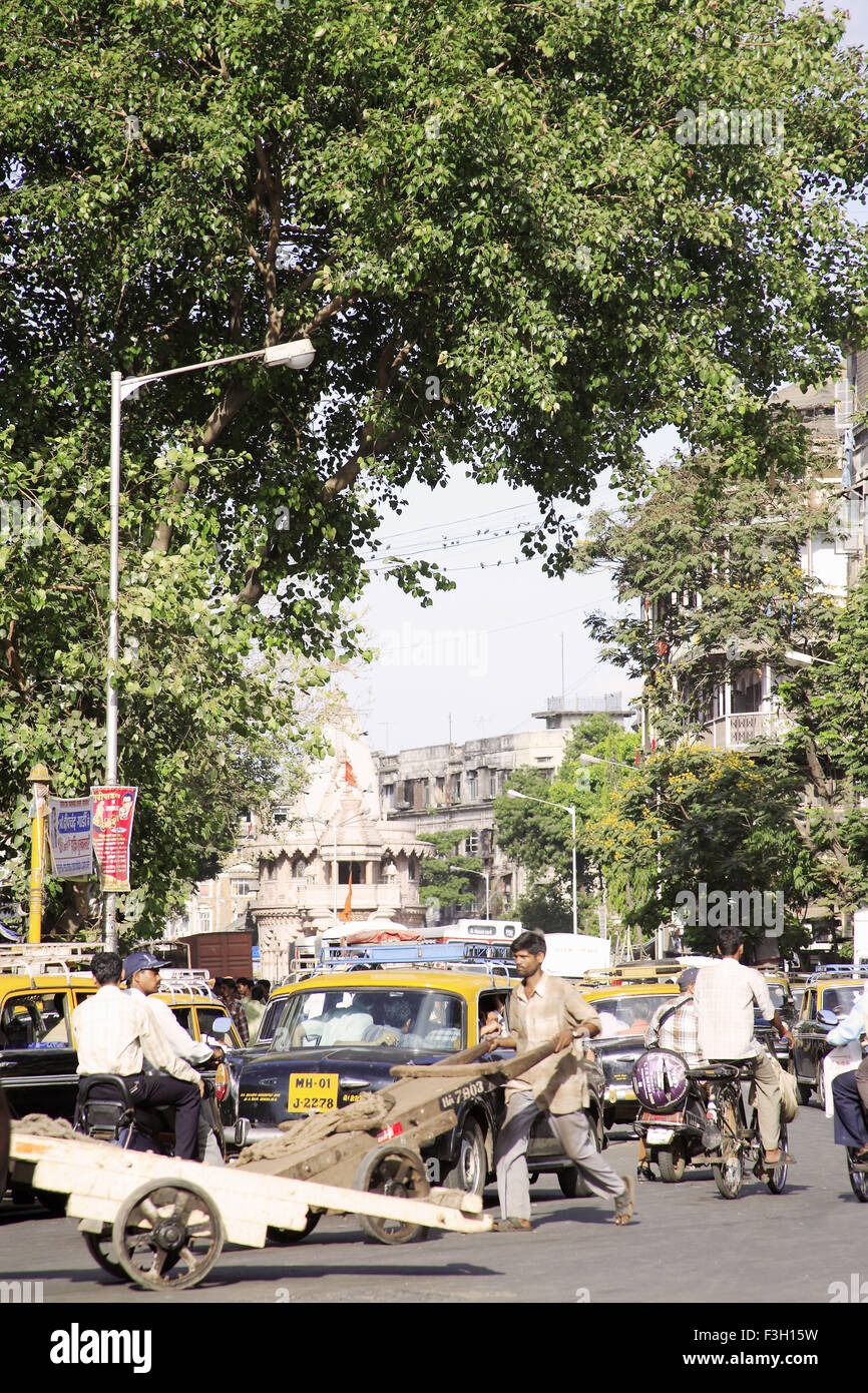 Road transport ; Sardar Vallabhbhai Patel road ; Grant road ; Bombay ...