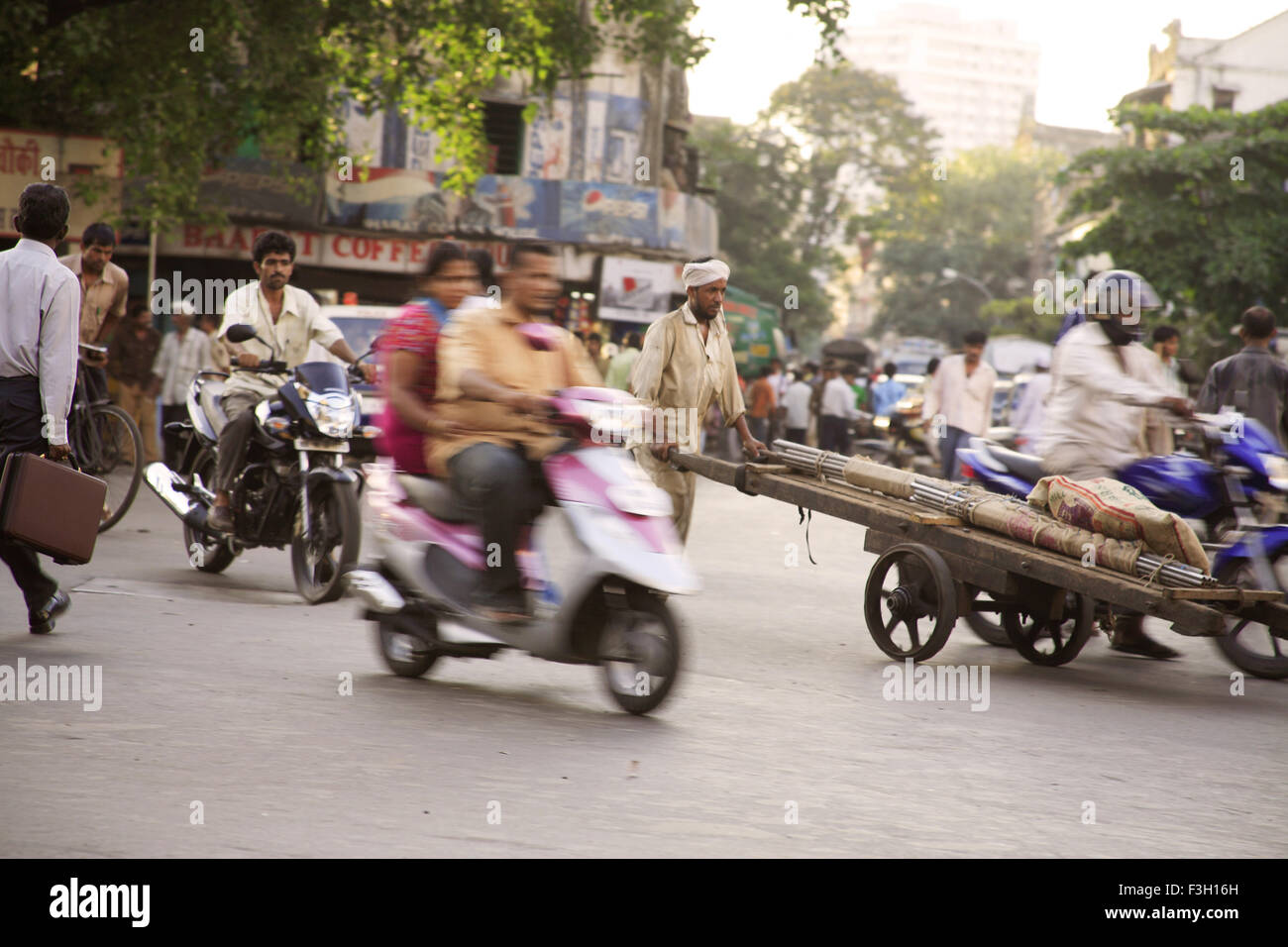 Road transport ; Sardar Vallabhbhai Patel road ; Grant road ; Bombay ...