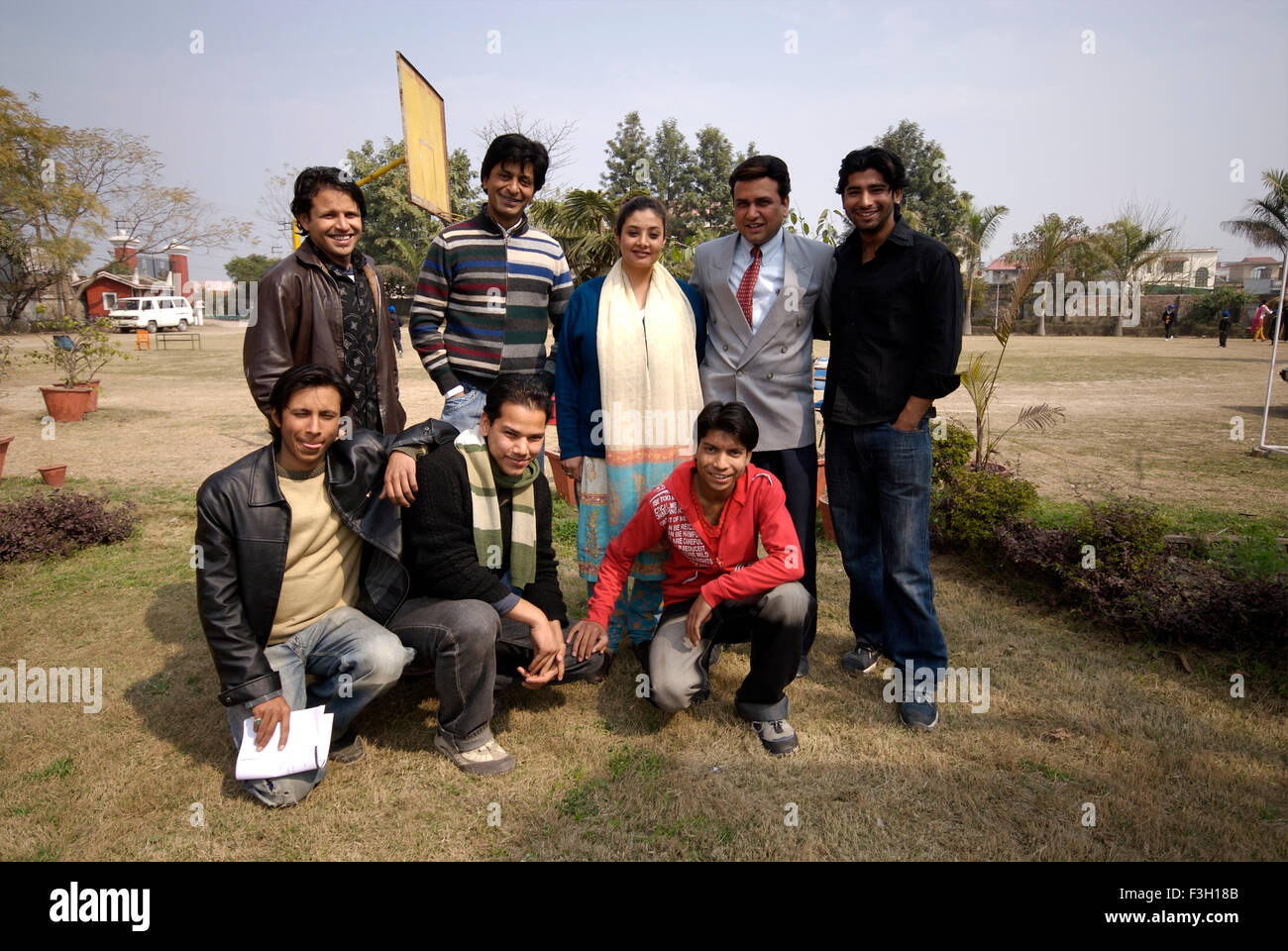 Group of people ; Dehradun ; Uttaranchal ; India MR#711 Stock Photo - Alamy