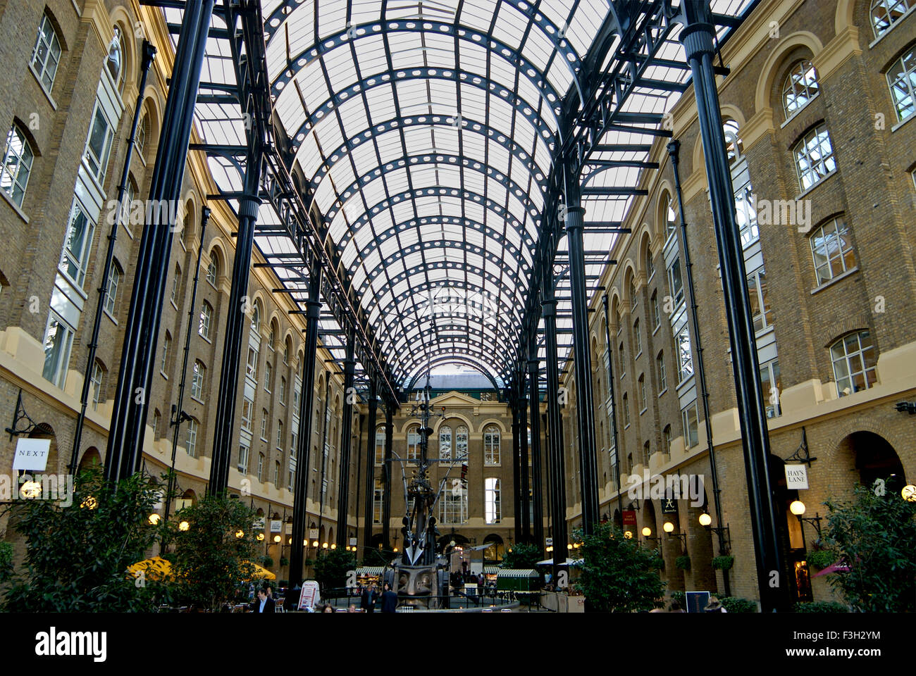 Atrium shops, London, England, United Kingdom, UK Stock Photo - Alamy