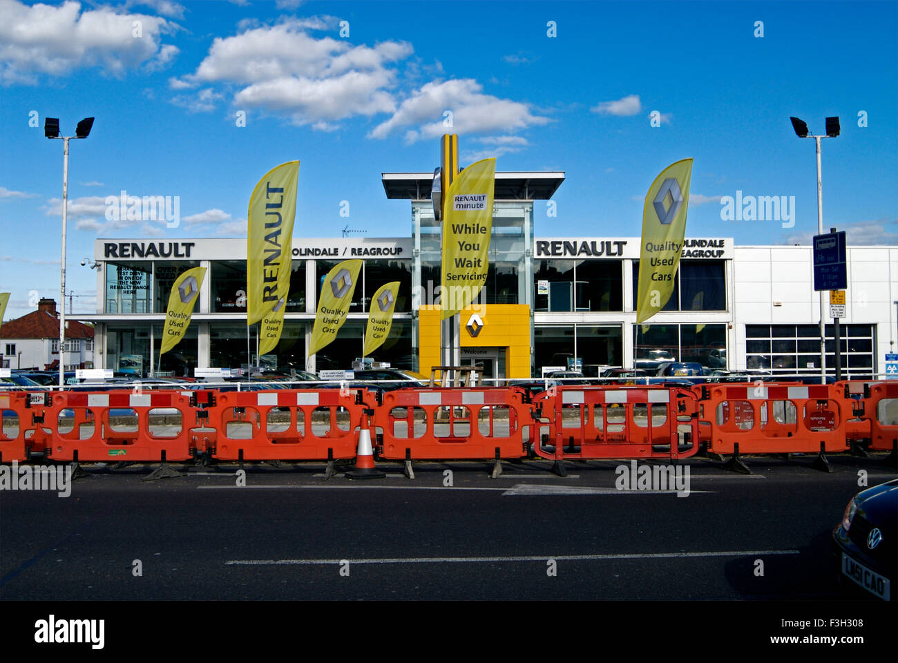 Renault car showroom, London, England, United Kingdom, UK Stock Photo ...