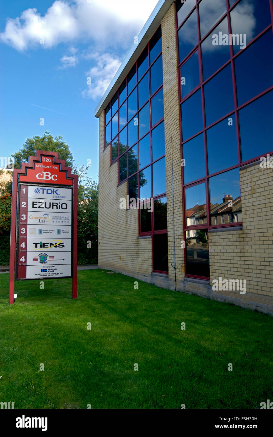 Building signs, London, England, United Kingdom, UK Stock Photo - Alamy