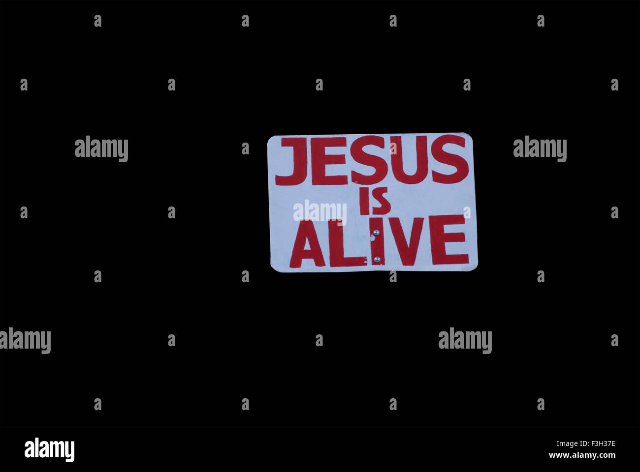 Jesus Is Alive Banner