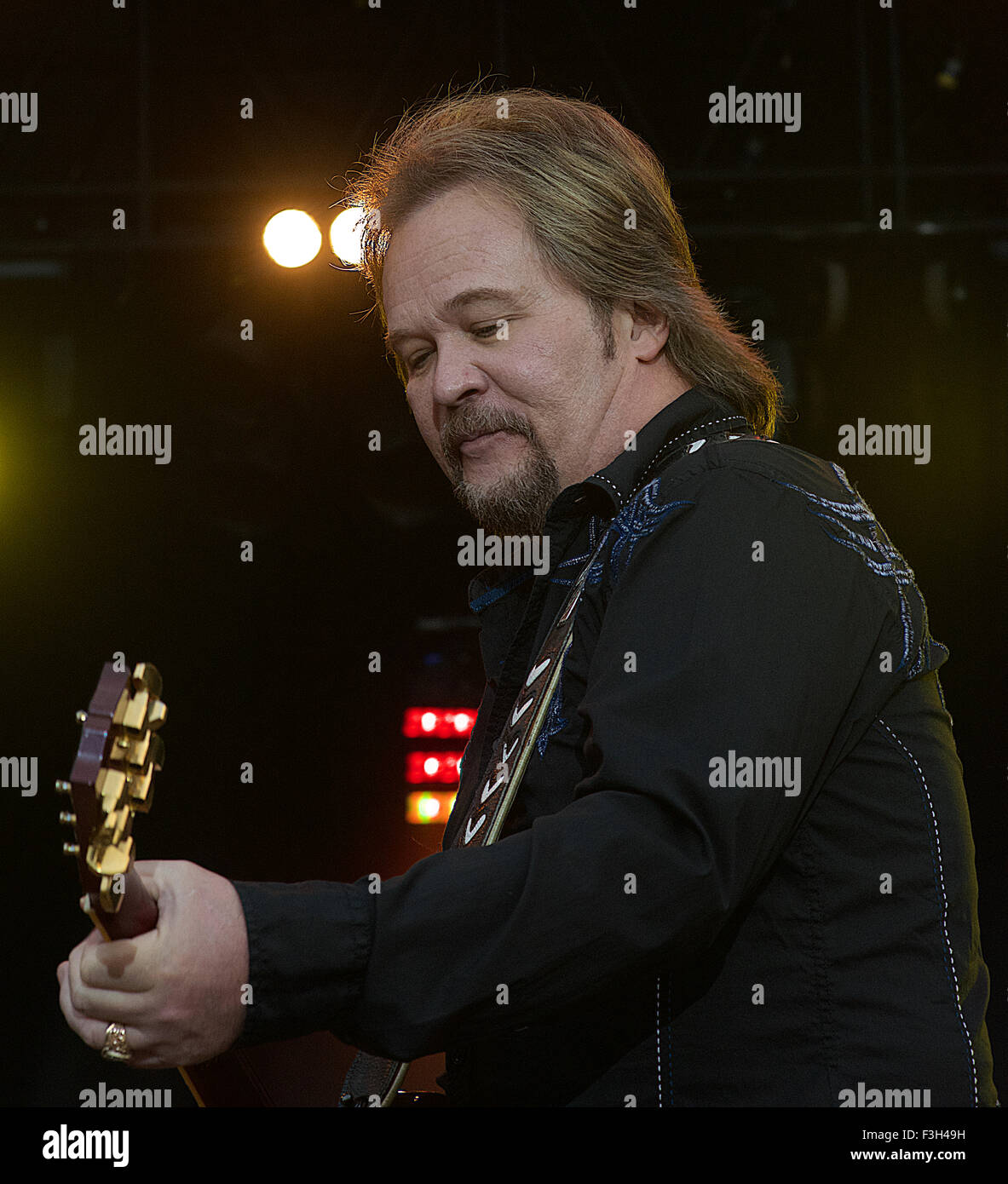 Travis Tritt in performance at the Kicker Country Music Festival and ...