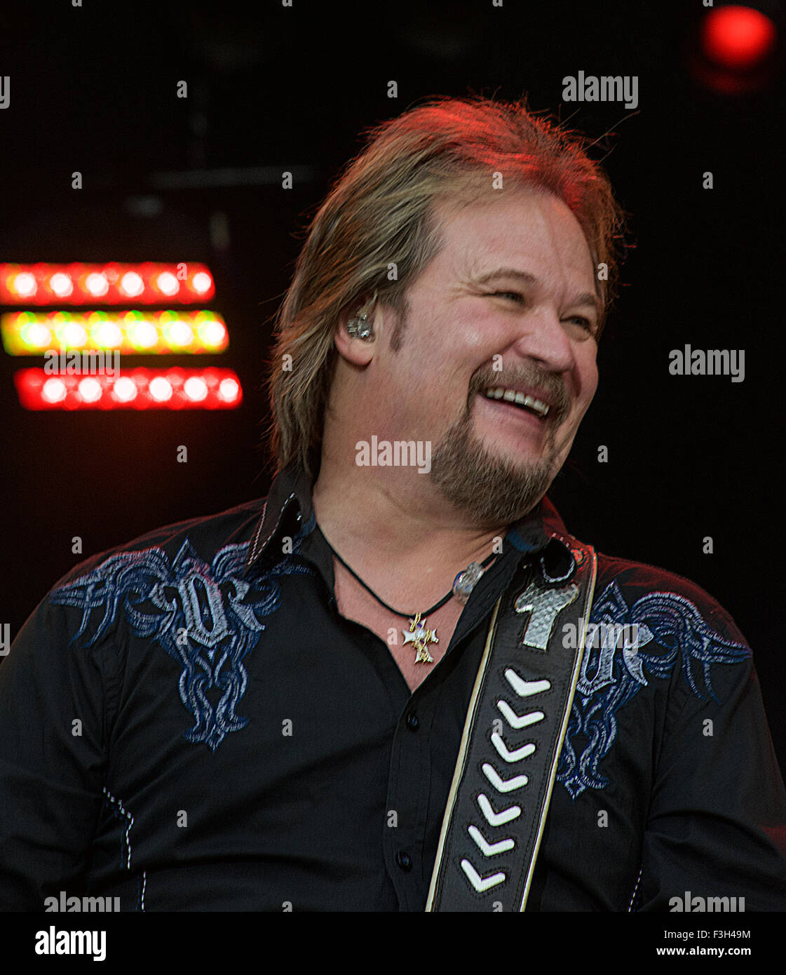 Travis Tritt in performance at the Kicker Country Music Festival and ...