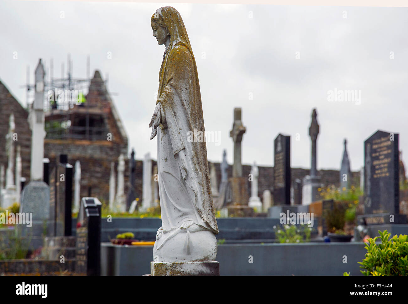effigy timoleague abbey county cork ireland Stock Photo - Alamy