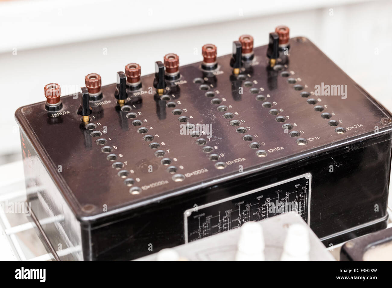 Old telephone switchboard cables hi-res stock photography and images ...