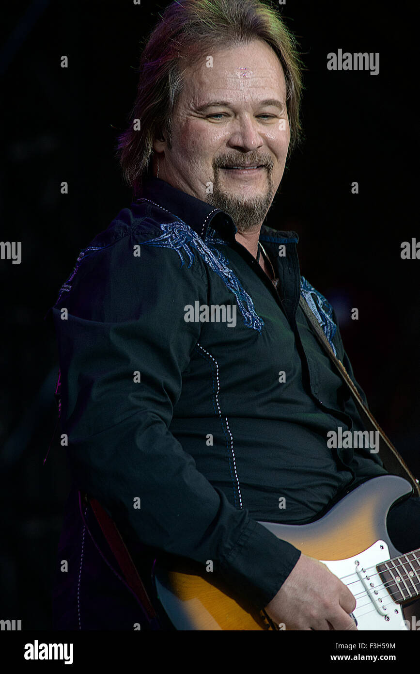 Travis Tritt in performance at the Kicker Country Music Festival and ...