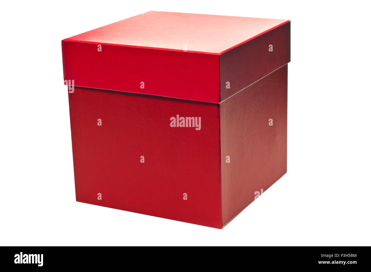 Red Gift Box Stock Photo - Alamy
