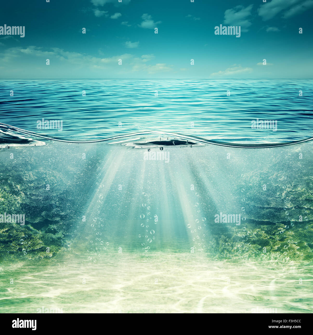 Blue Ocean Abstract Background at Ella Byatt blog