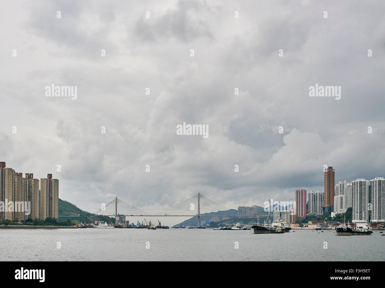 Cityscape, Ma Wan, Hong Kong Stock Photo - Alamy