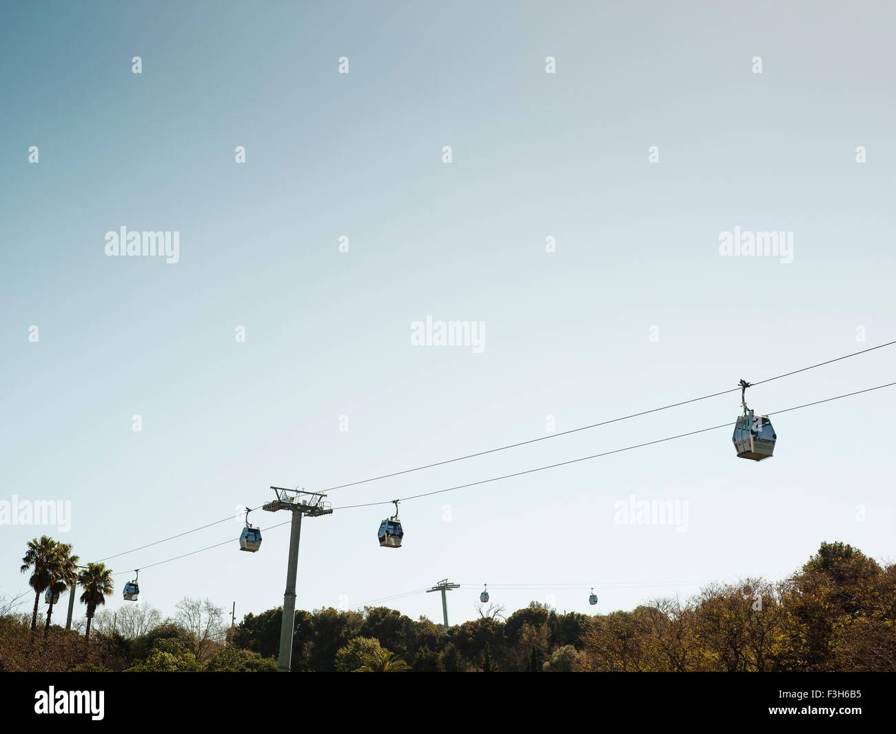 Cable car on montjuic hi-res stock photography and images - Alamy