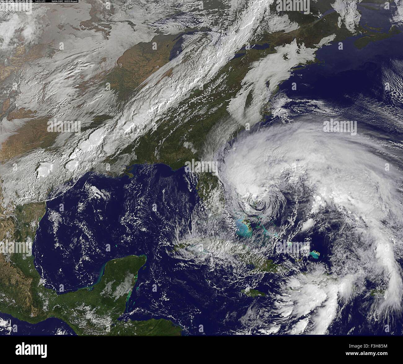 Hurricane Sandy From Space Station