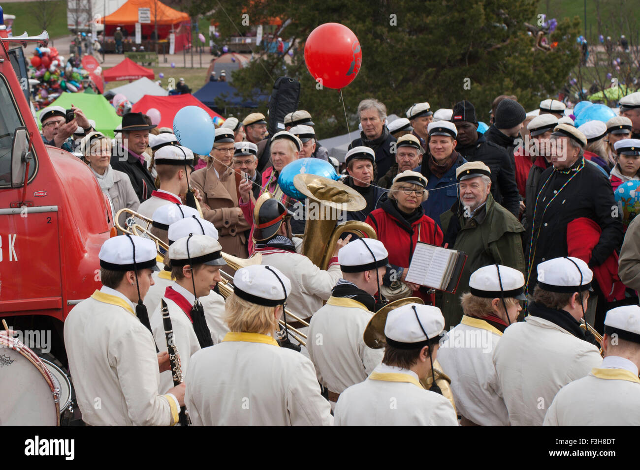First of May celebration in Finland Stock Photo - Alamy