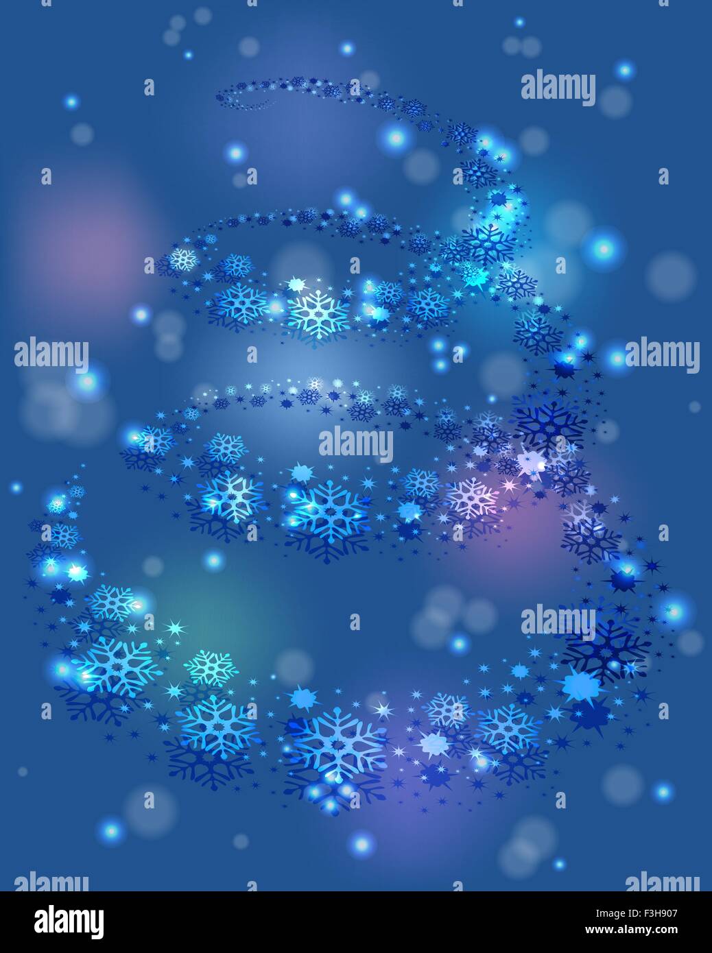 Ice swirls Stock Vector Images - Alamy