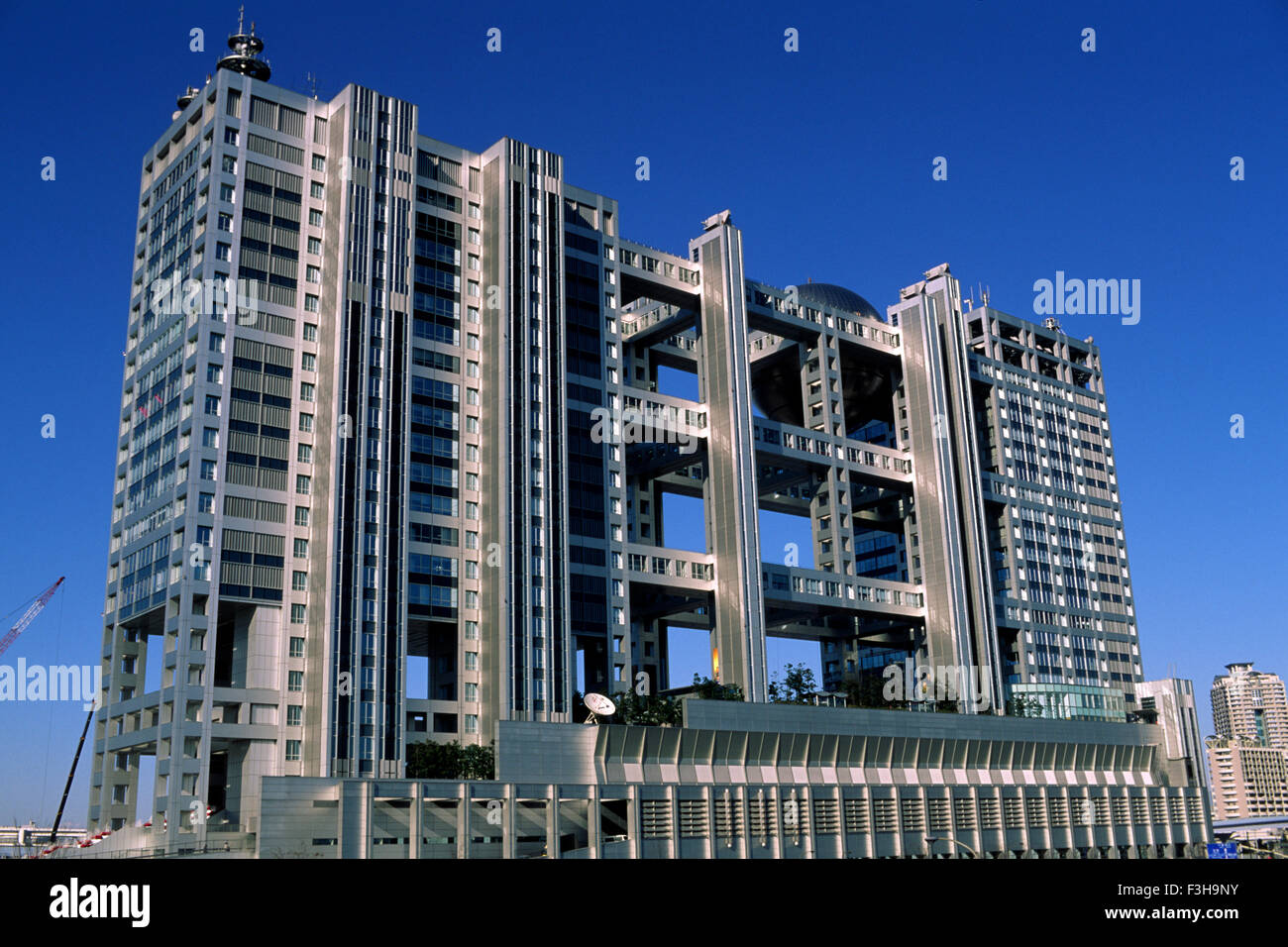 japan, tokyo, odaiba, fuji television building Stock Photo - Alamy