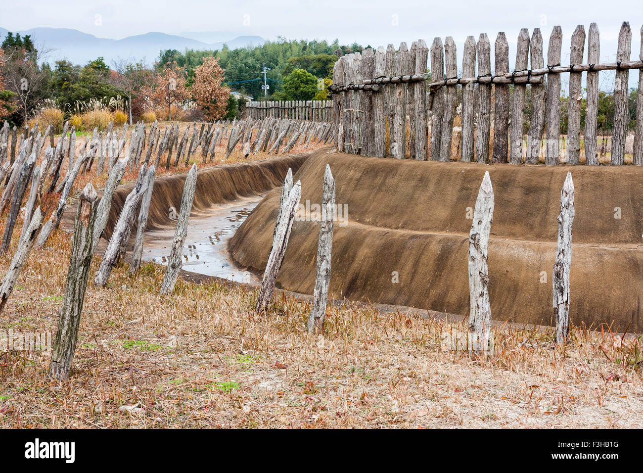 Yoshinogari Historical Park, Japan. Reconstructed Yayoi settlement ...