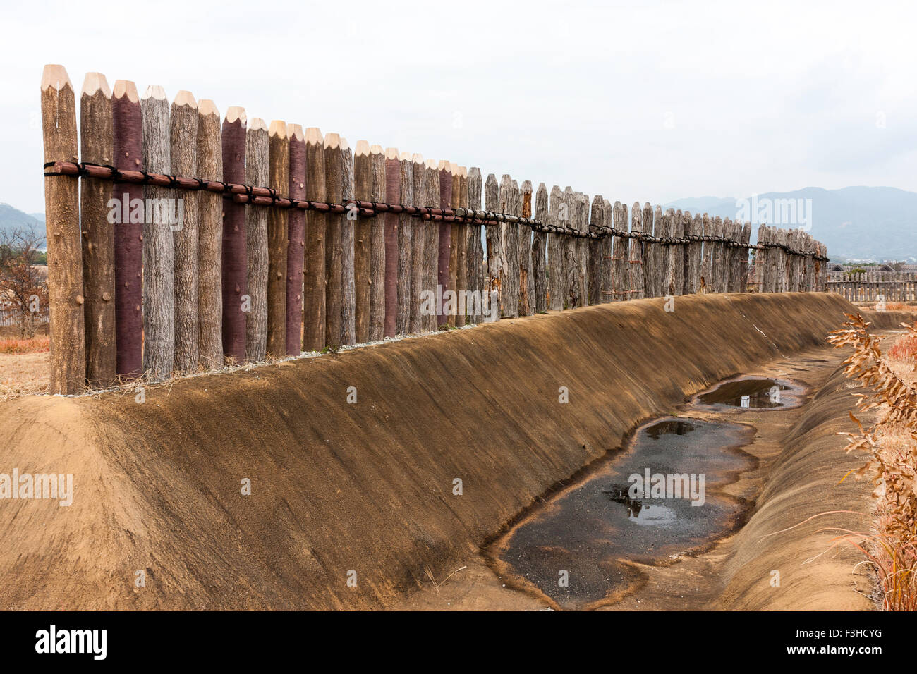 Yoshinogari Historical Park, Japan. Reconstructed Yayoi settlement ...